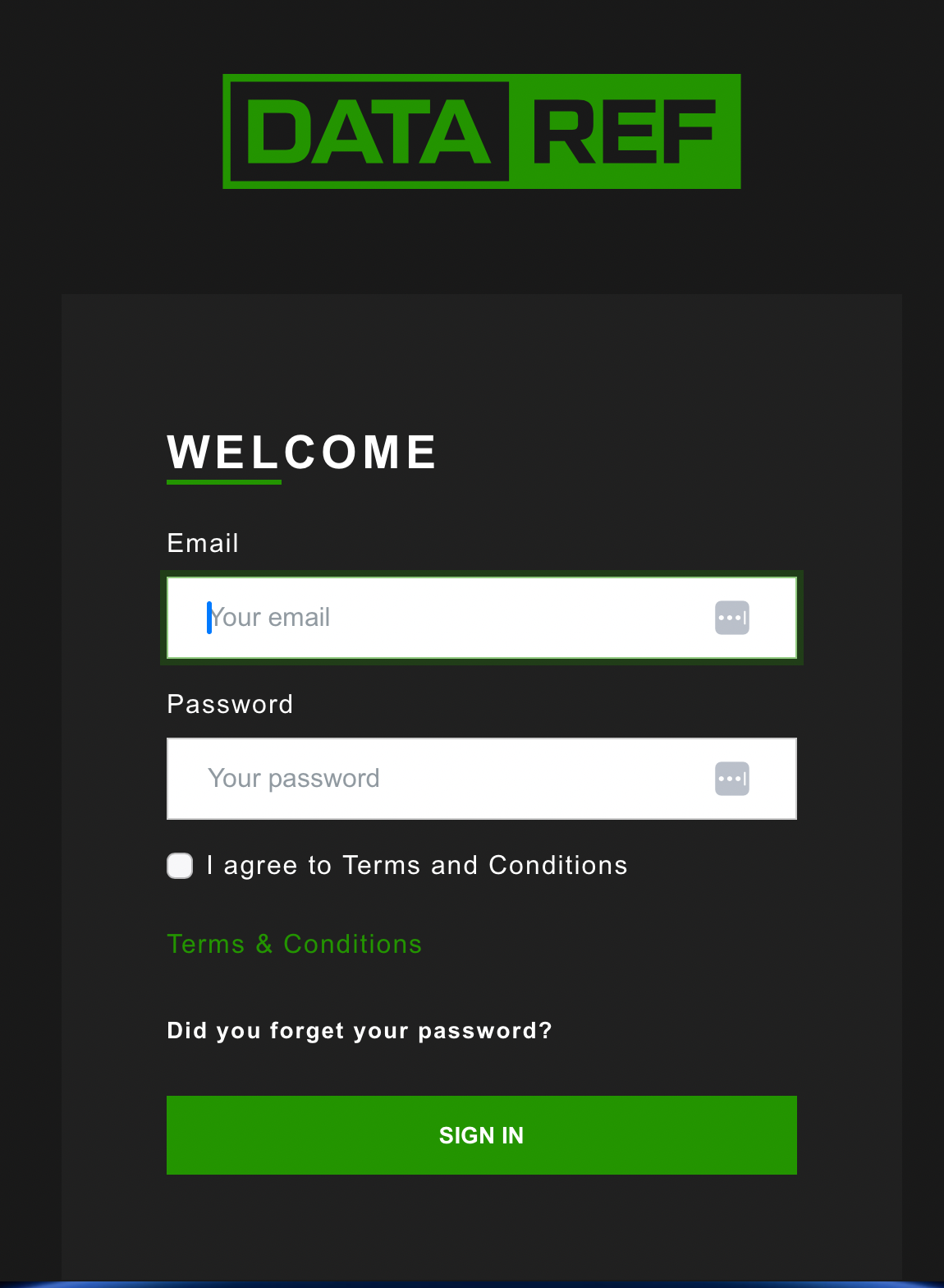 How to Activate Your Account – DataRef